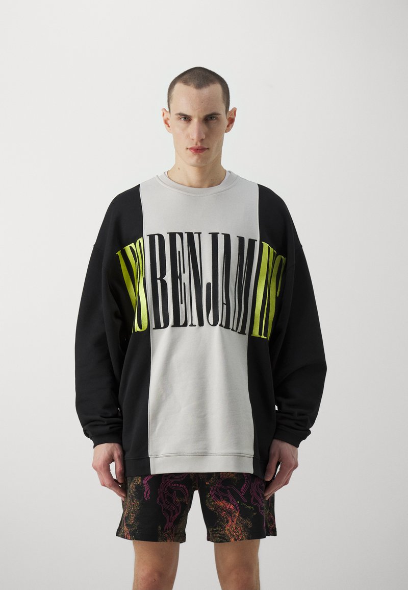 Les Benjamins OVERSIZED UNISEX - Sweatshirt - black - Zalando.ie