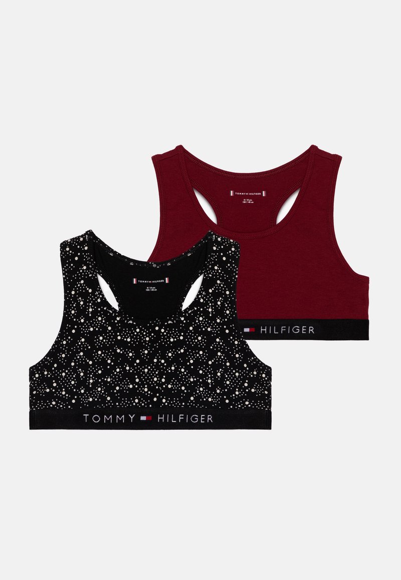 Tommy Hilfiger BRALETTE PRINT 2 PACK - Top - rouge/rojo - Zalando.es