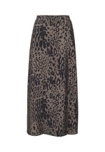Kaffe JEMMA - Maxi szoknya - major brown black leopard/barna - Zalando.hu
