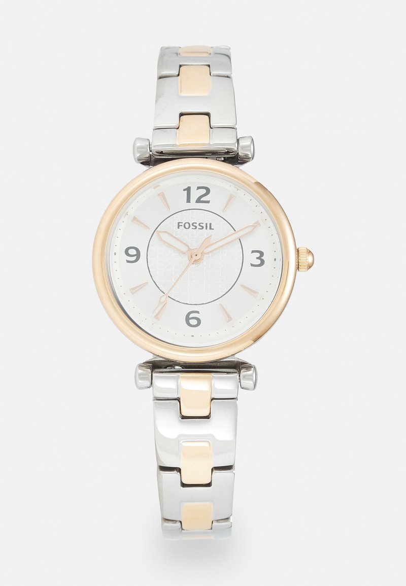 Fossil CARLIE - Uhr - rose/silver-coloured/roségoldfarben - Zalando.de