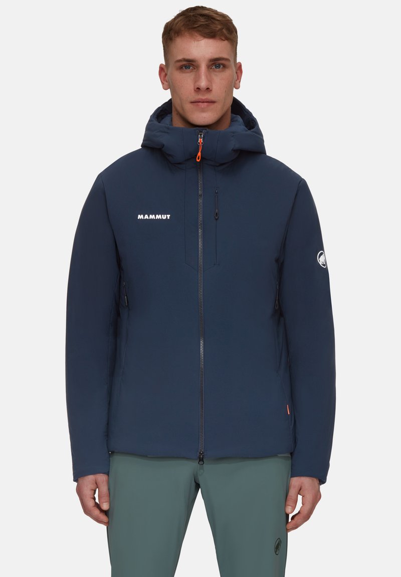 Mammut RIME IN FLEX HOODED - Winterjas - marine/blauw - Zalando.nl