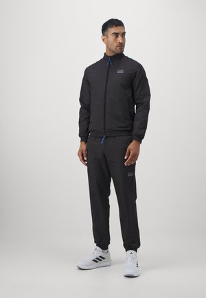 EA7 Emporio Armani VENTUS TRACKSUIT - Survêtement - black/noir - ZALANDO.FR