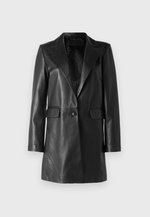 STUDIO ID Lederjacke - nappa black/schwarz - Zalando.de