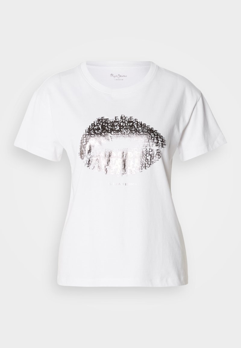 Pepe Jeans BAN - T-shirts med print - white/hvit - Zalando.no