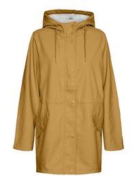 Vero Moda Tall VMMALOU COATED JACKET - Regnjacka - amber gold/gul ...