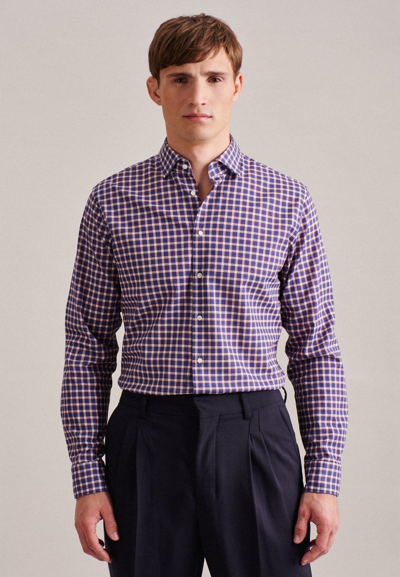 Seidensticker SHAPED - Shirt - blue - Zalando.de