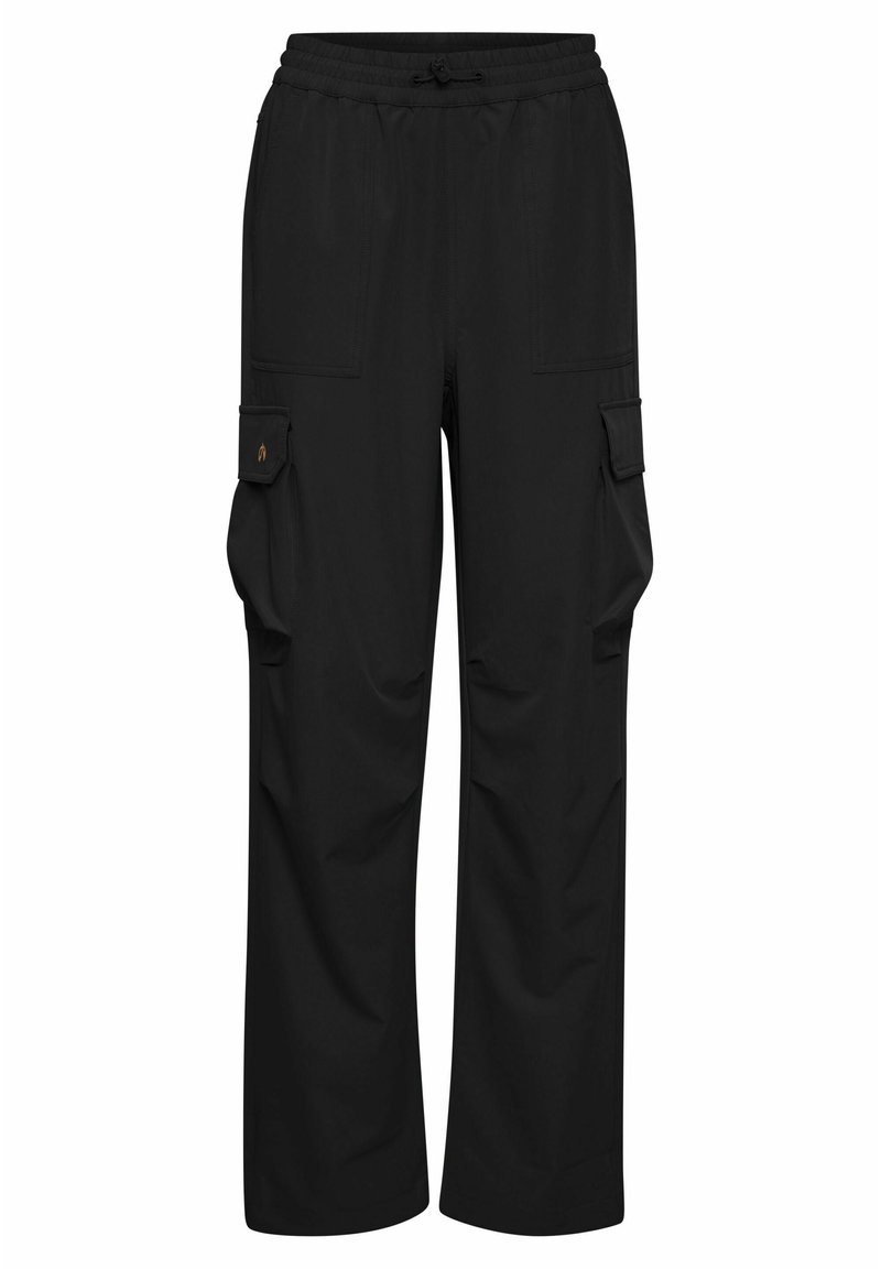 North Bend NBRUVA - Cargo trousers - black - Zalando.co.uk