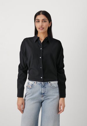 DRYKORN AAKE - Hemdbluse - black/schwarz - Zalando.ch