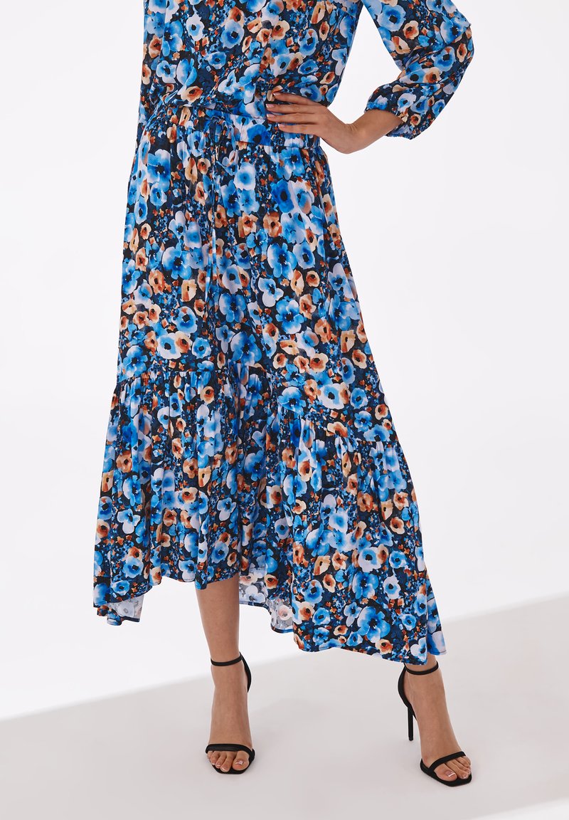 TATUUM SOMIKO - A-line skirt - navy/dark blue - Zalando.ie