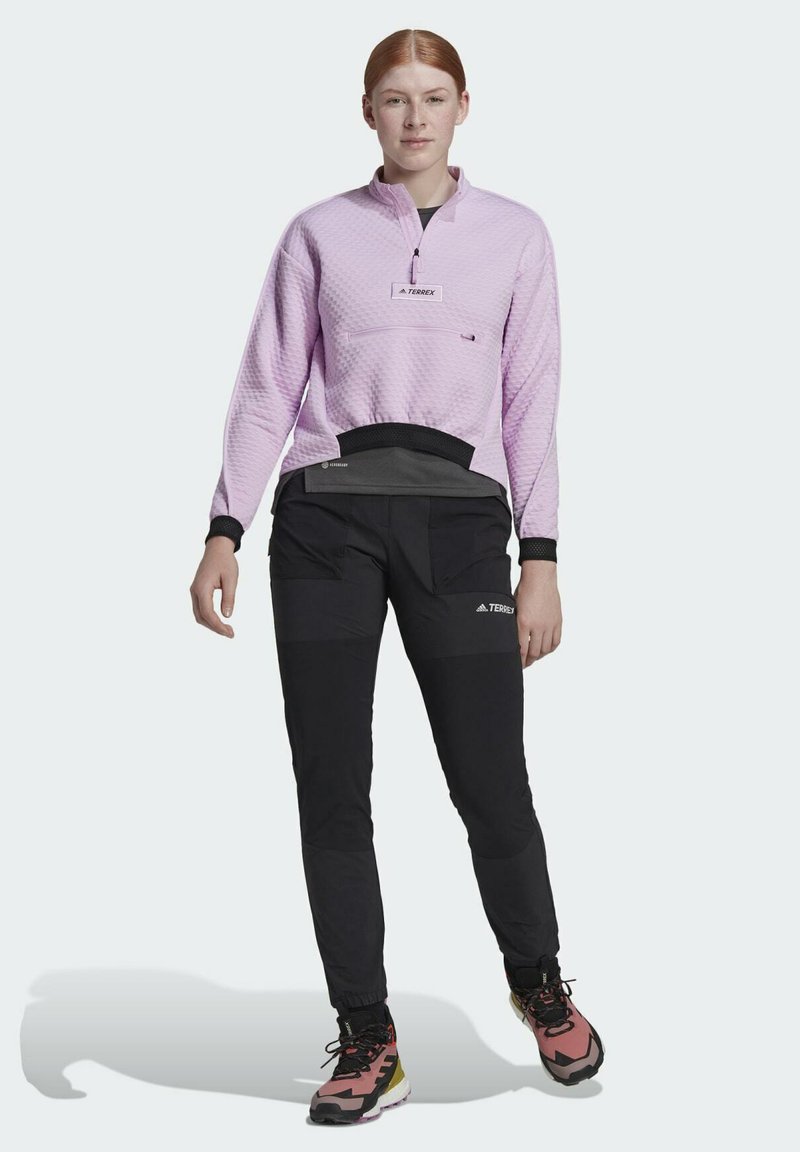 adidas Performance HIKE - Long sleeved top - purple - Zalando.co.uk