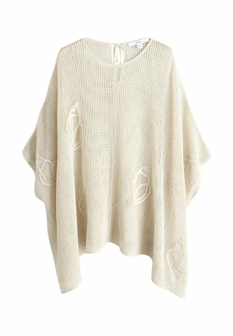 Next REGULAR FIT - SHELL PATTERN OVERHEAD PONCHO - Strandaccessoire ...