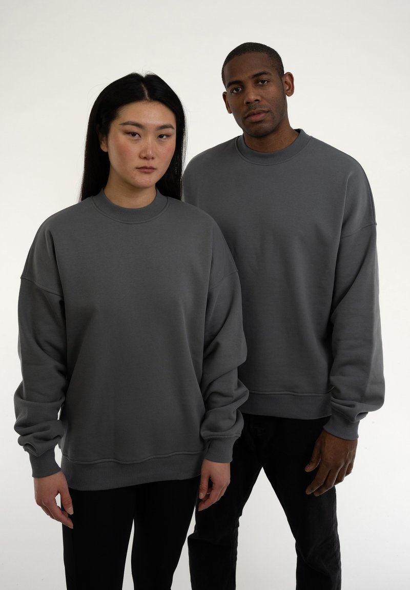 Johnny Urban CARTER OVERSIZED CREWNECK - Sweater - grau/lichtgrijs ...