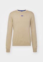 HUGO SAN COSMO - Jumper - medium beige/beige - Zalando