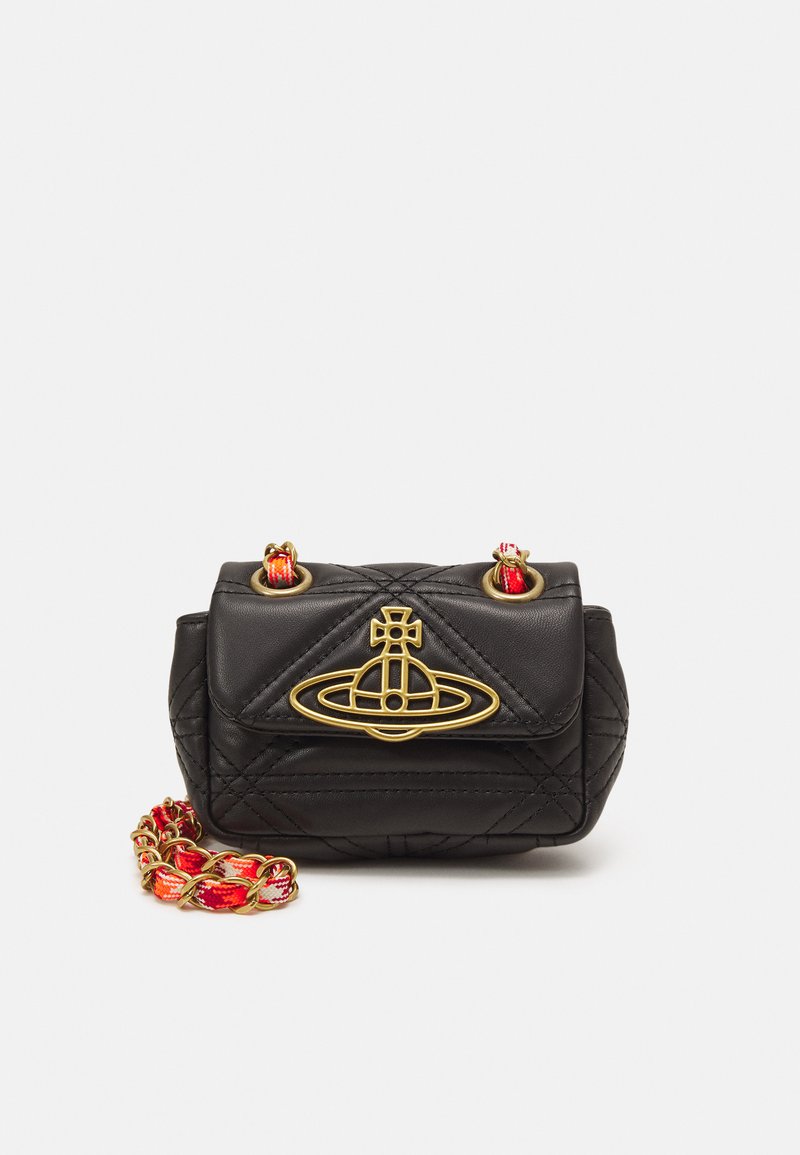 Vivienne Westwood CHAIN PURSE - Across body bag - black - Zalando.ie