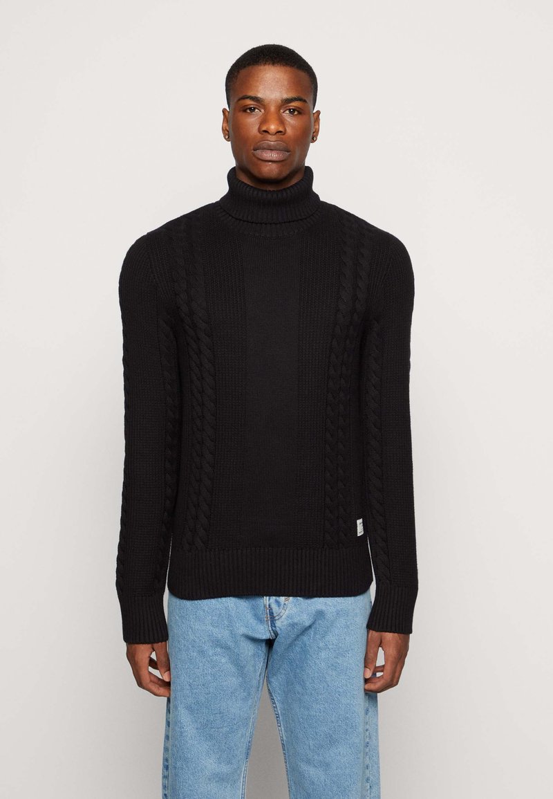 Jack & Jones JCOTED KNIT MIX PACK - Pullover - black/noir - ZALANDO.CH