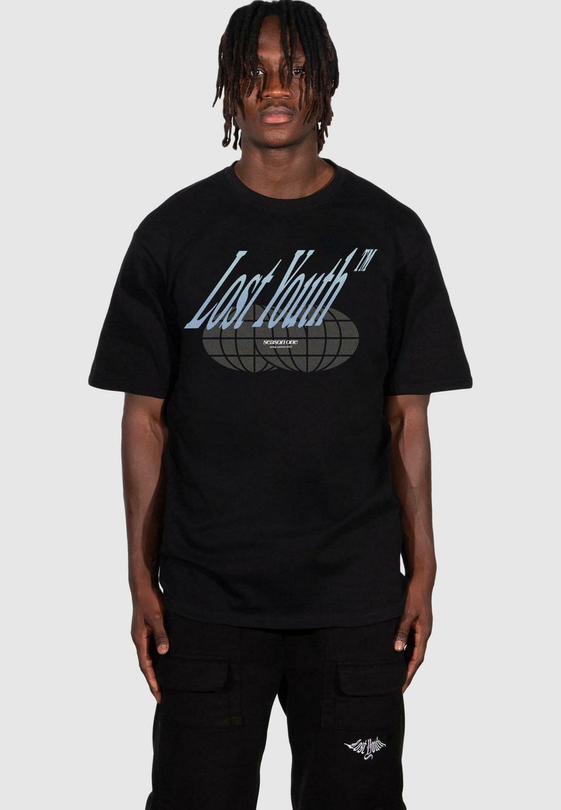 Lost Youth LY TEE - ICON - T-Shirt print - black/schwarz - Zalando.de