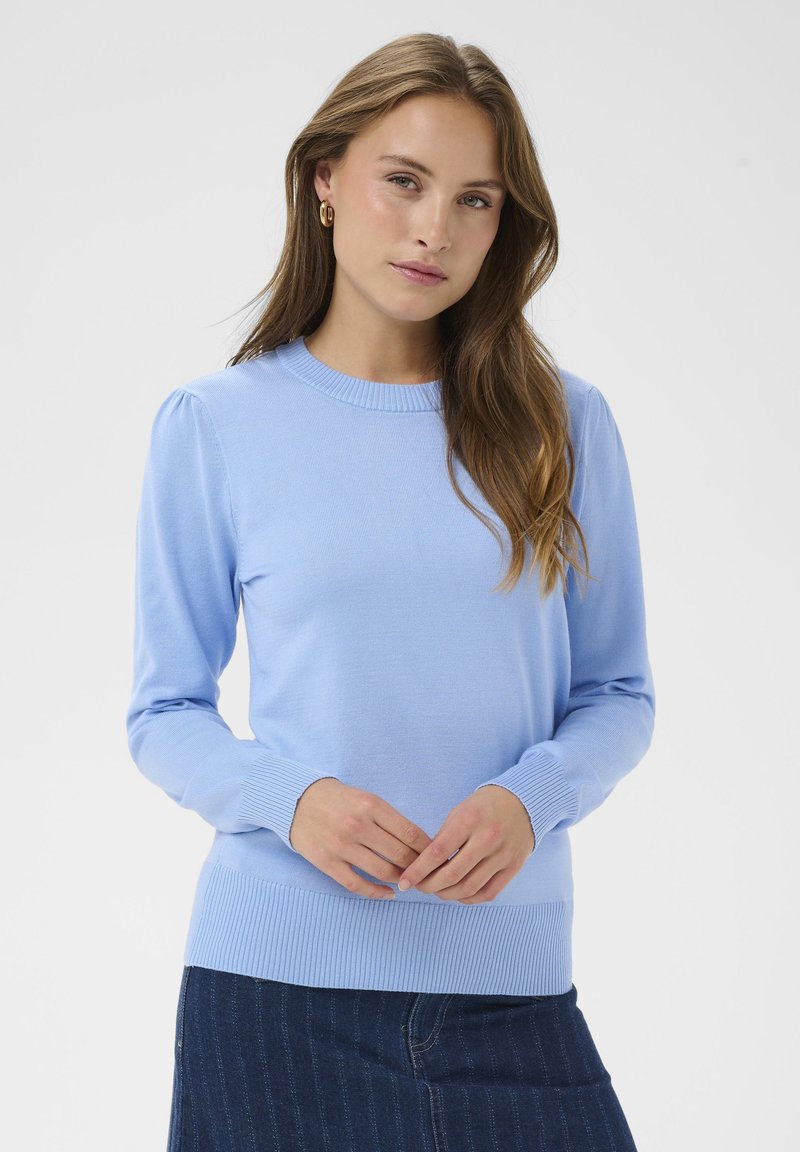 Saint Tropez MILA PULLOVER - Svetr - kentucky blue/světle modrá ...