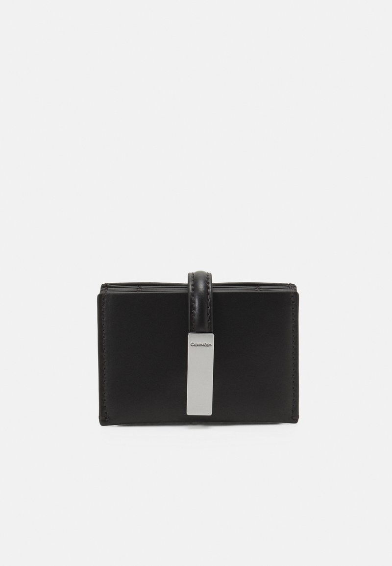 Calvin Klein ARCHIVE HARDWARE CARDHOLDER - Geldbörse - black/schwarz ...