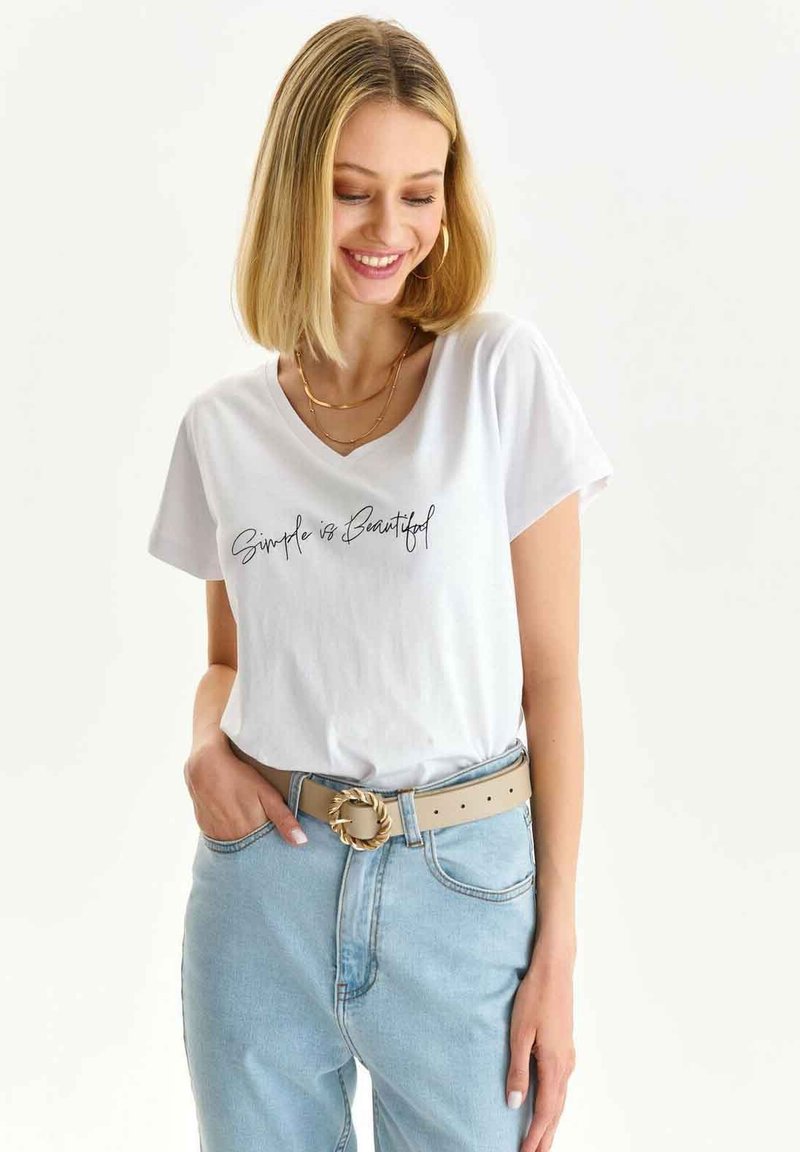 Top Secret T-Shirt print - biały/weiß - Zalando.de