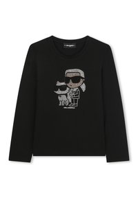 KARL LAGERFELD KIDS Långärmad tröja - black/svart - Zalando.se