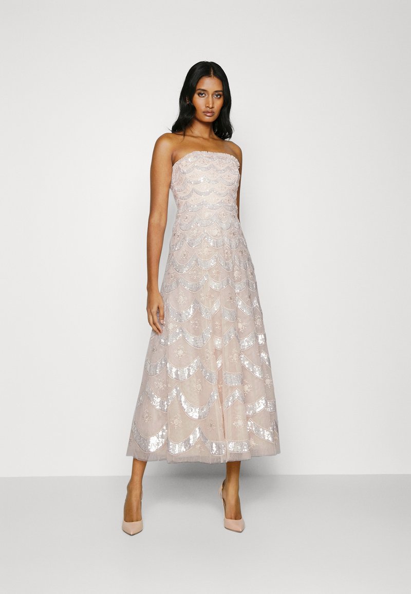 Needle & Thread STRAPLESS ANKLE GOWN - Vestito elegante - cream/avorio ...