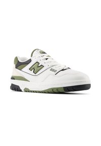 New Balance BB550 - Baskets basses - white, brown/blanc - ZALANDO.CH