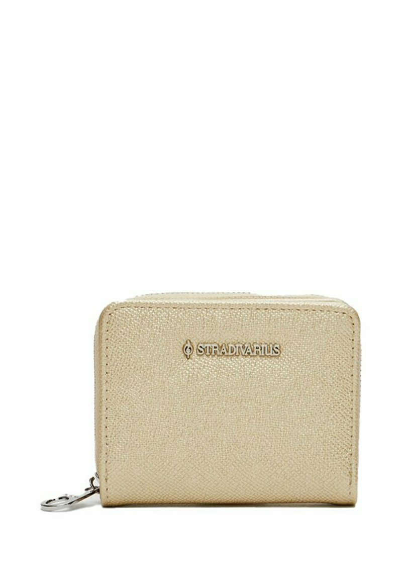 Stradivarius RECTANGULAR PURSE - Wallet - gold coloured/gold-coloured ...