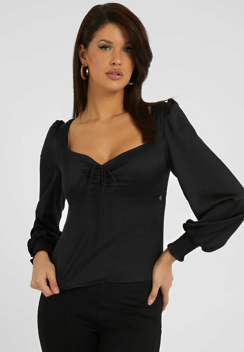 Guess Bluse - schwarz - Zalando.de