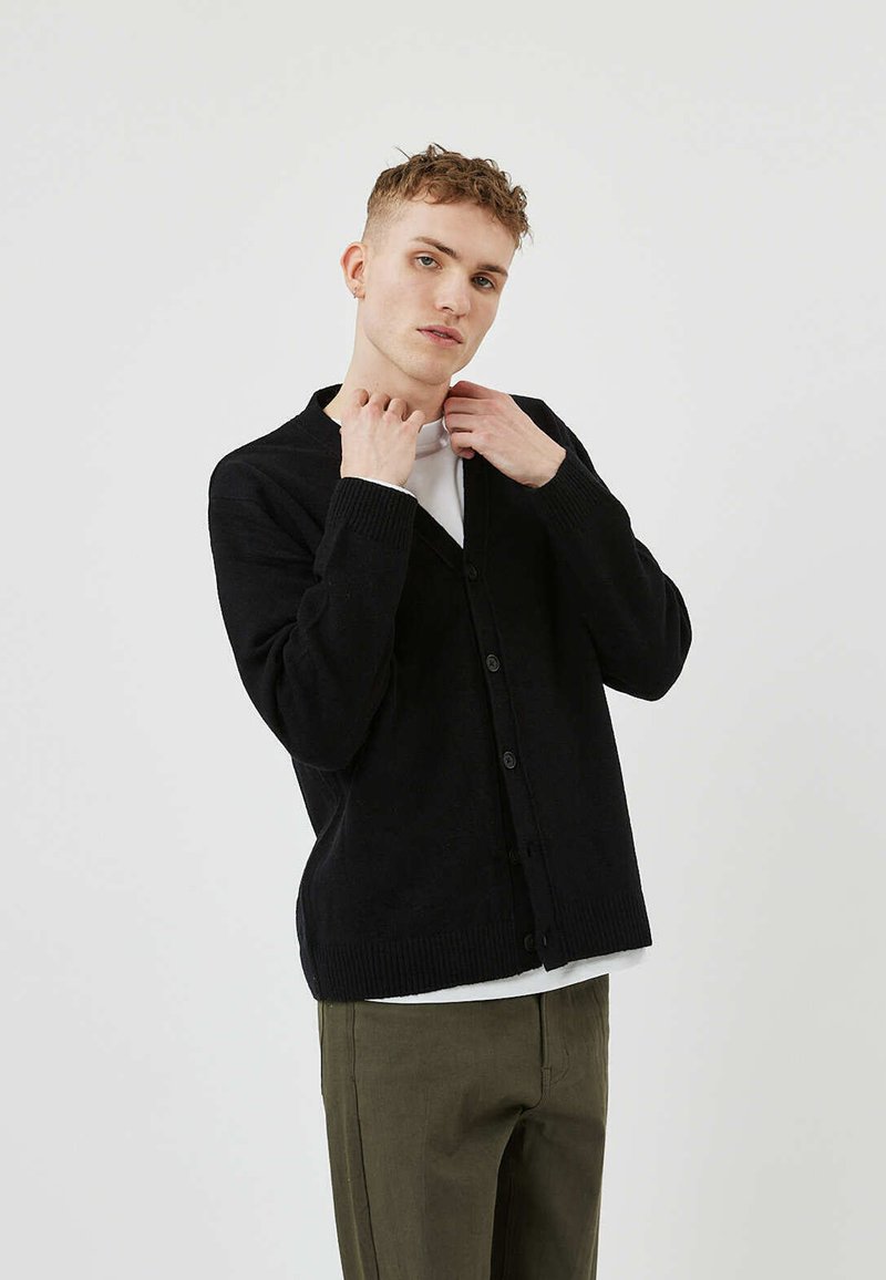 Minimum BEMO - Strickjacke - black/schwarz - Zalando.de