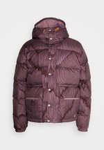 The North Face SIERRA JACKET - Down jacket - fawn grey/berry - Zalando ...
