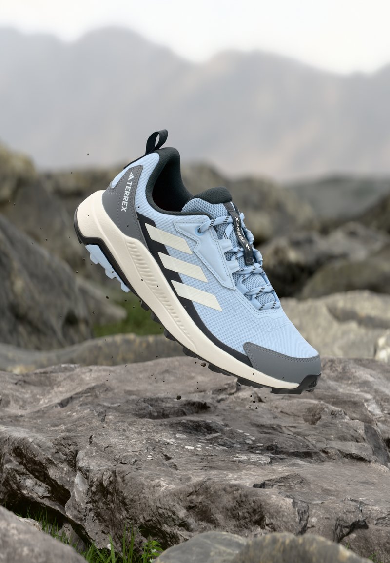 adidas Terrex ANYLANDER - Hiking shoes - semi impact orange/chalk white ...