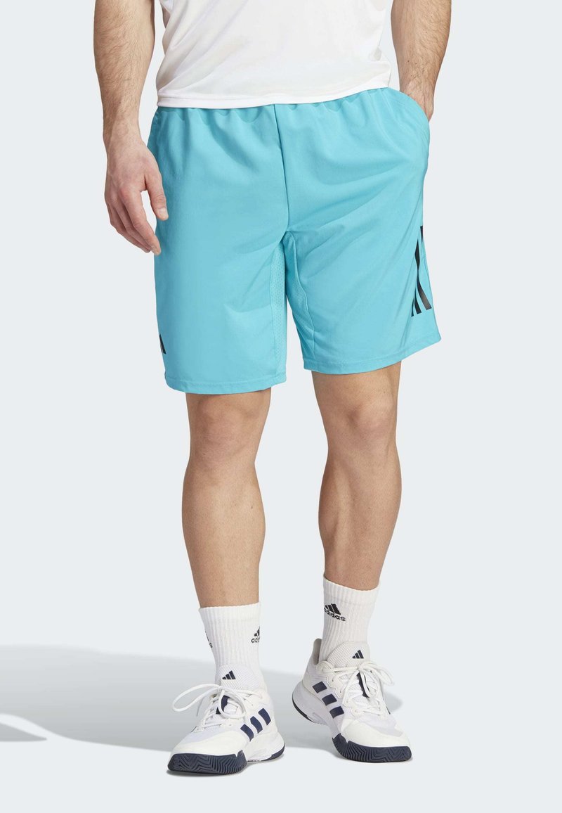 adidas Performance CLUB 3 STRIPES SPORTS - Sports shorts - lucid cyan ...