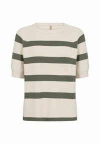 Soyaconcept SC-KANITA STRIPE 19 - T-shirt print - misty melange combi ...