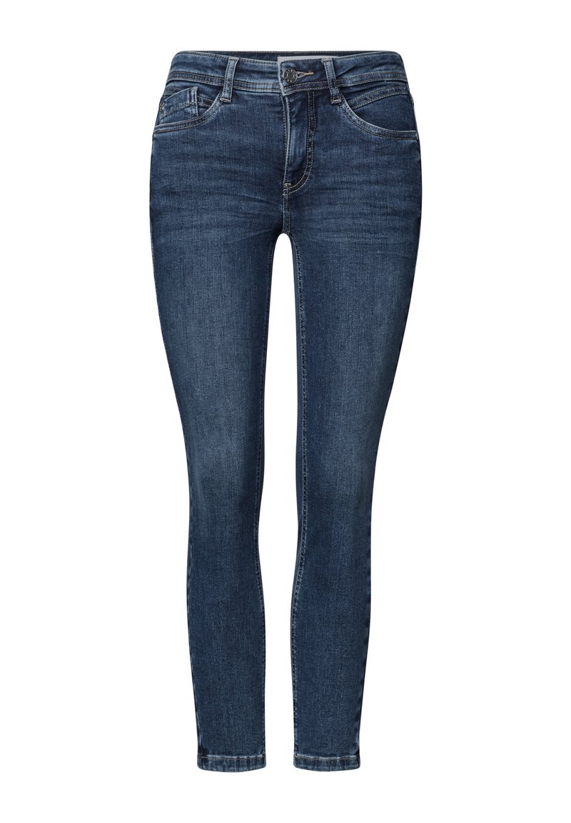 Street One MID WAIST SLIM LEG JEANS IM SLIM FIT - Slim fit jeans ...