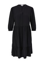 s.Oliver VOLANT - Jurk - schwarz/zwart - Zalando.be