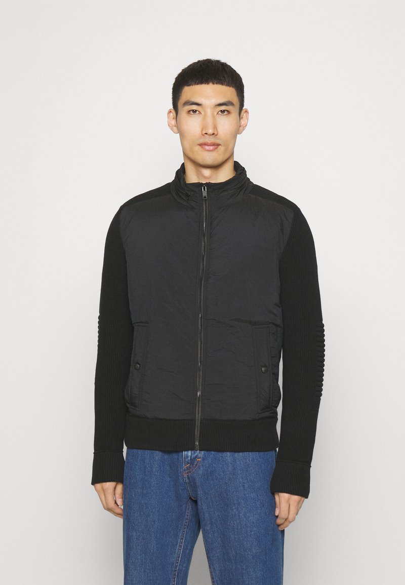 BOSS Kardigan/czarny - Zalando.pl