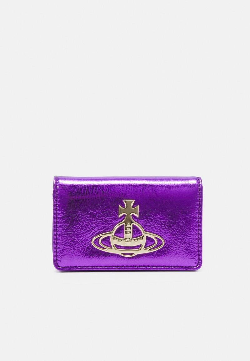 Vivienne Westwood CRINKLE FLAP CARD HOLDER - Wallet - purple/lilac - Zalando.ie