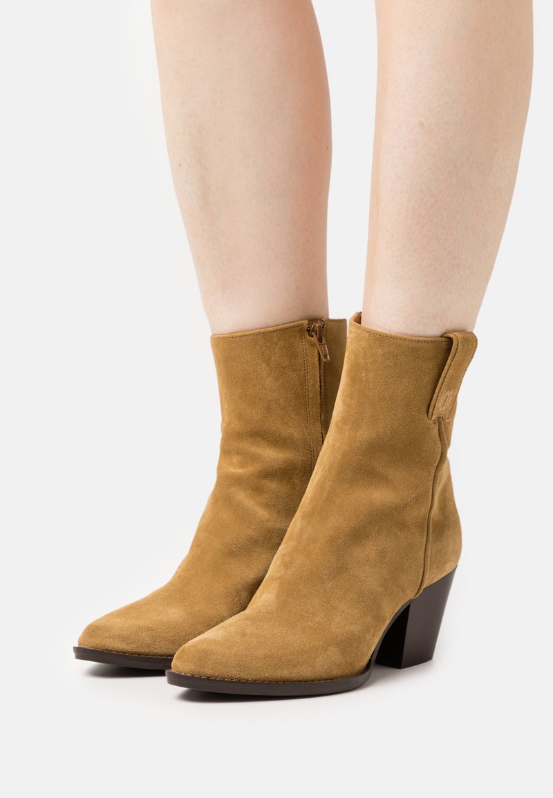 maje Botine cowboy/biker - camel - Zalando.ro