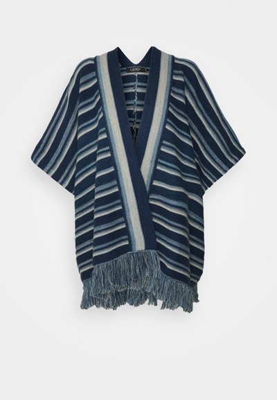 Lauren Ralph Lauren JILLEAH SHORT SLEEVE DAY DRESS - Vapaa-ajan mekko - indigo sail/sininen ...