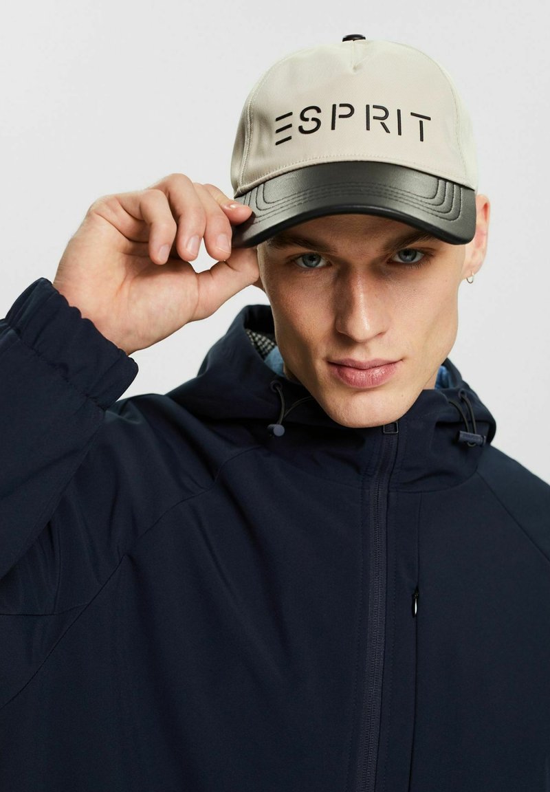 Esprit MIT LOGO - Cap - light beige/beige-meliert - Zalando.ch