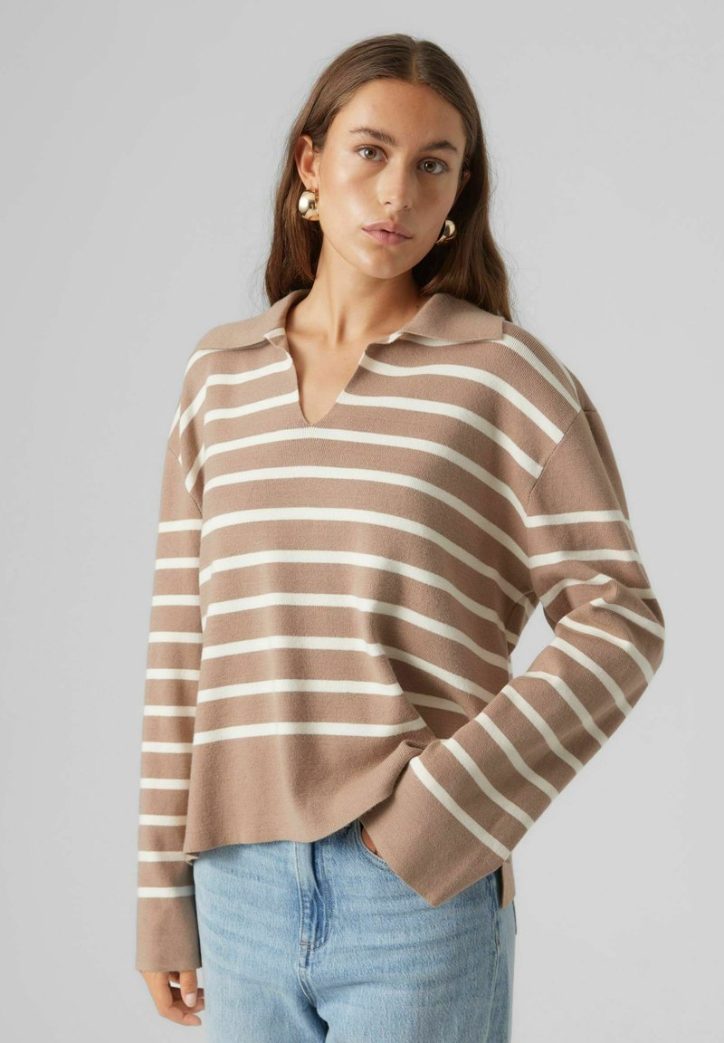 Vero Moda Polo - stucco/beige - Zalando.es