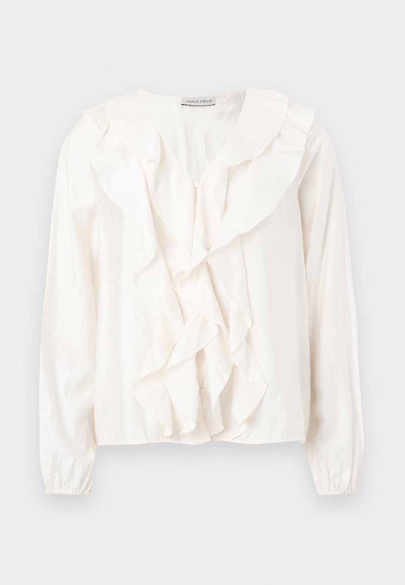 Anna Field Blouse - erget/off-white - Zalando.co.uk