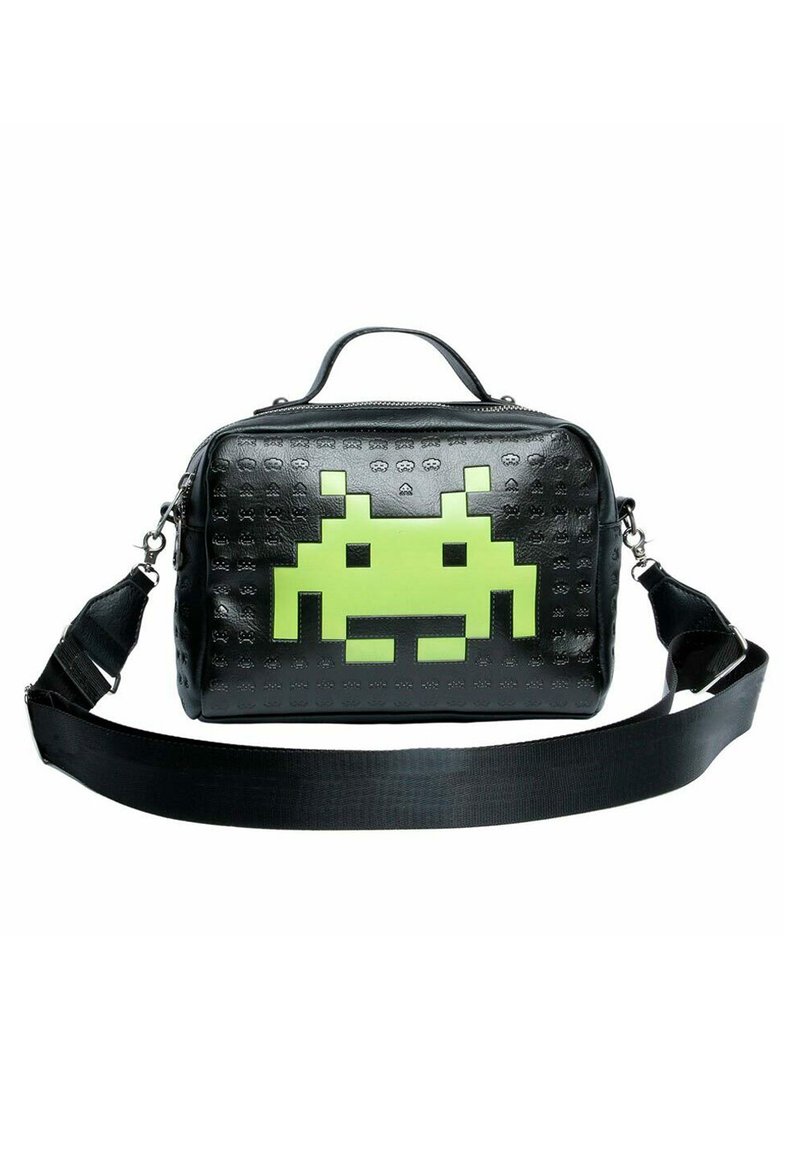 Karactermania SPACE INVADERS ALIEN CAKE - Bandolera - black/negro ...