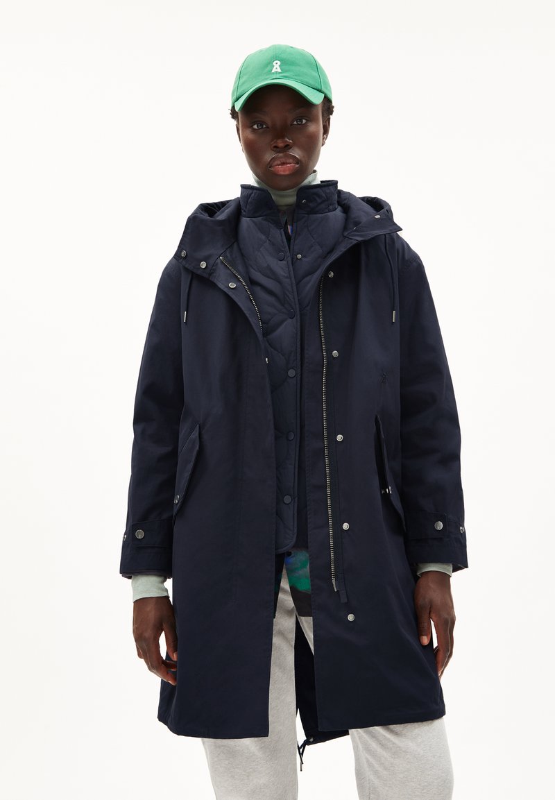 ARMEDANGELS PENEDAA CORE - Parka - night sky/blaugrau - Zalando.de
