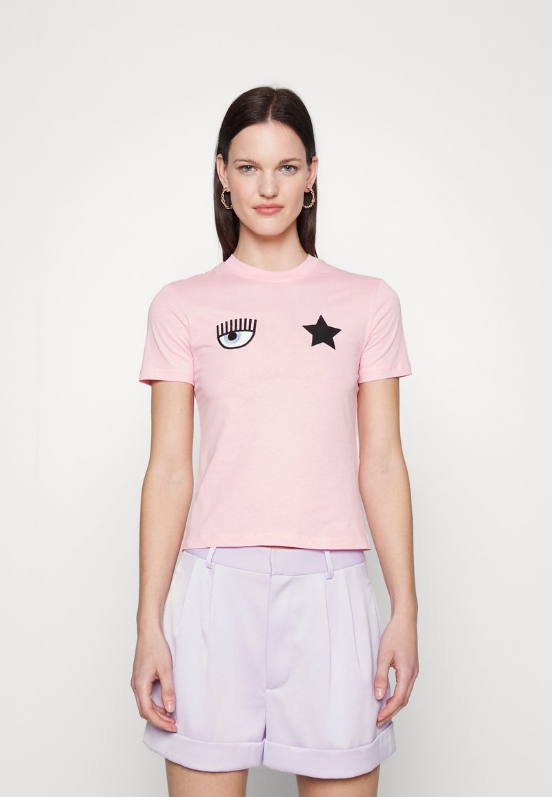 CHIARA FERRAGNI EYE STAR - T-shirts print - pink - Zalando.dk