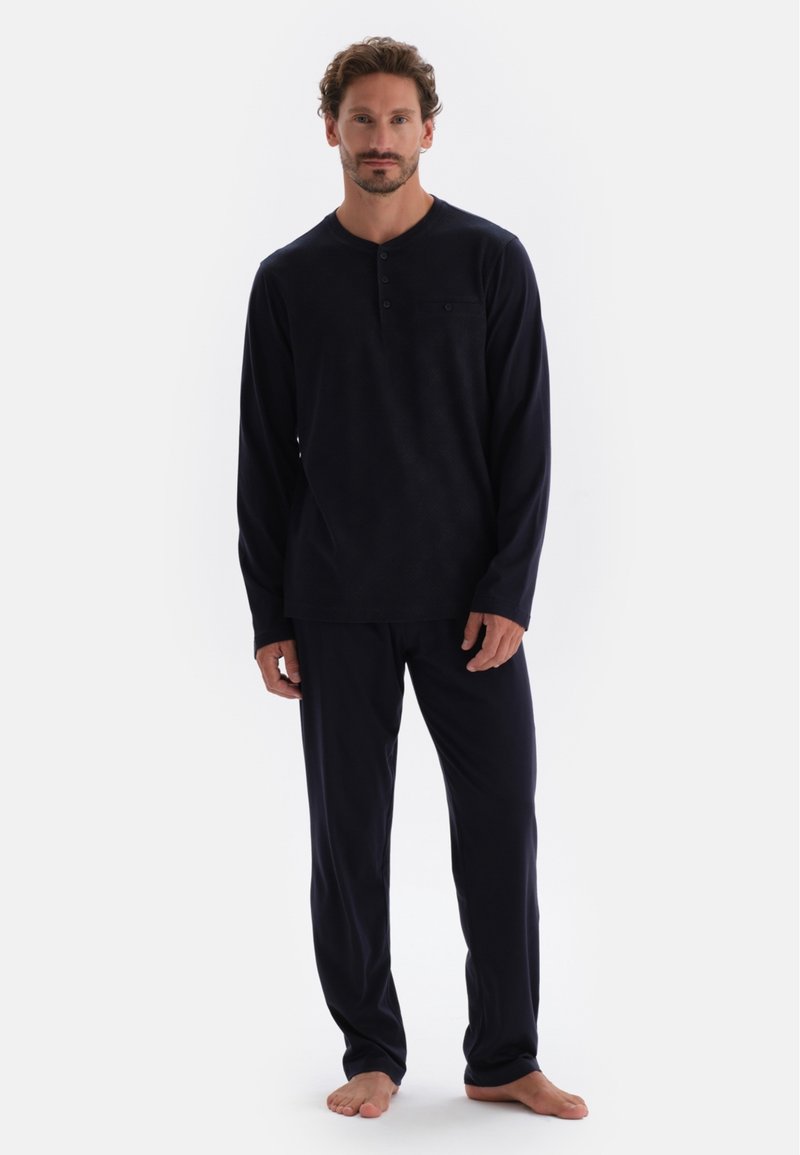 DAGI CREW NECK REGULAR SET - Pyjamas - dark blue - Zalando.ie