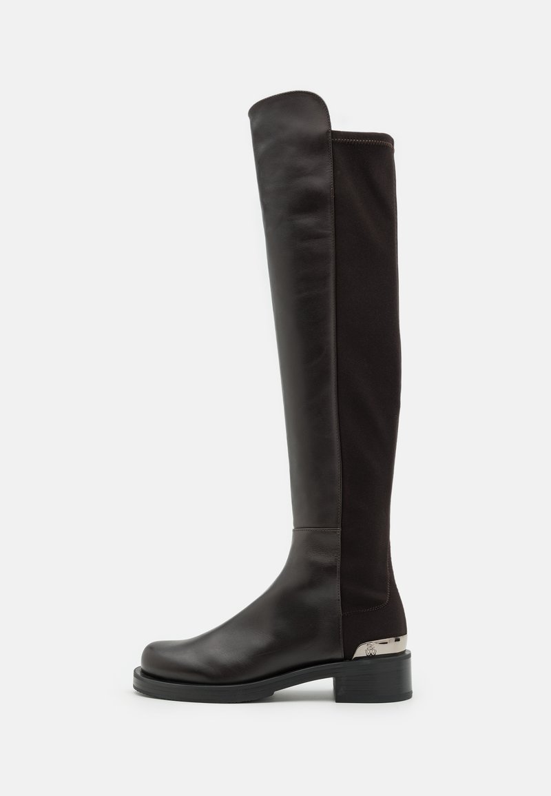 Stuart Weitzman BOLD LOGO BOOT - Cuissardes - brown/marron - ZALANDO.FR
