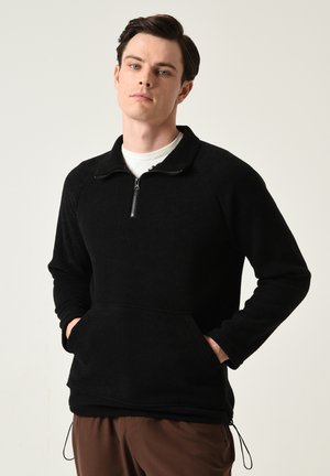 Buratti REGULAR FIT - Fleece trui - bordeaux/bordeauxrood - Zalando.nl