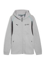 Puma MERCEDES-AMG PETRONAS - Sudadera con cremallera - team silver/gris ...