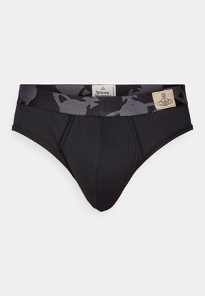 Ron Dorff FRONT BRIEFS WEEKEND 3 PACK - Kalhotky - black/white/navy ...